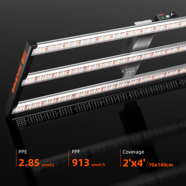 Spider Farmer 70×140×200 Kweektent Set – SE4500 EVO 320W LED ...